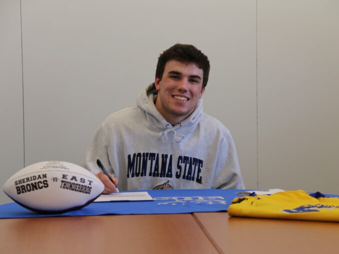 Colson Coon Of Sheridan HS Signs LOI To Play Football At Montana State ...