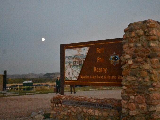 Fort Phil Kearny Program Features Night Sky - Sheridan Wyoming Travel Guide